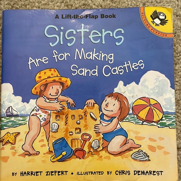 Other | Lift The Flap Book Sister Are For Making Sand Castles | Poshmark